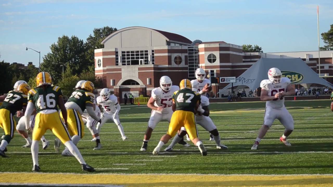 Highlights | Reddie Football at Arkansas Tech - YouTube