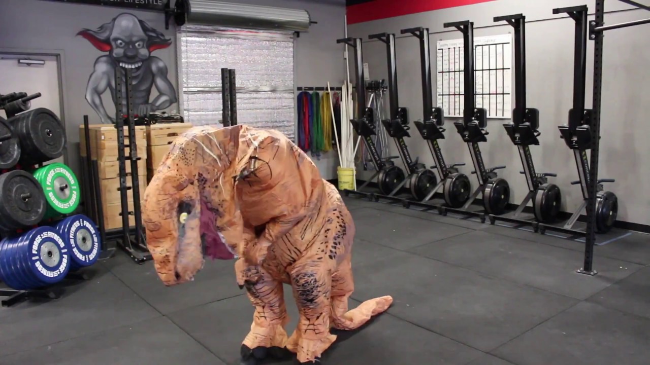 T Rex Takes Pre Workout - YouTube