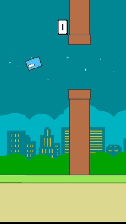 python flappy bird game using samples. - YouTube