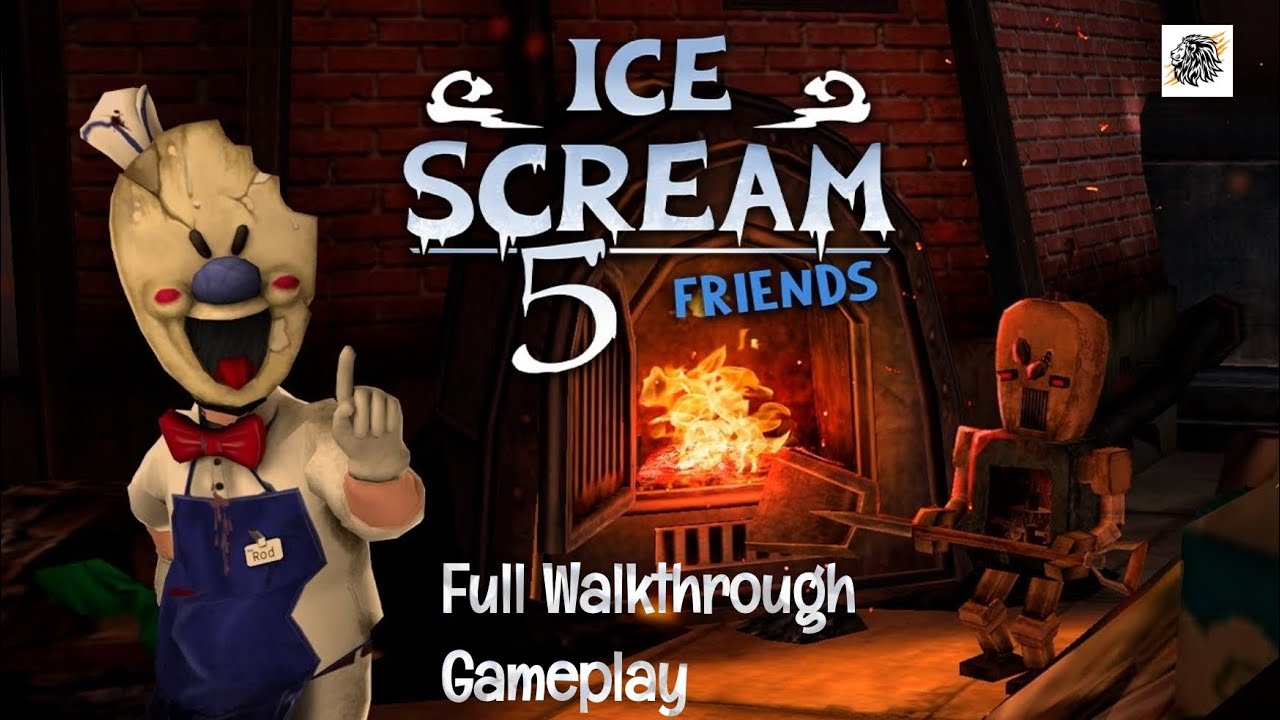 Ice Scream 5 Friends Full Walkthrough Gameplay | Horror Games | Game ...