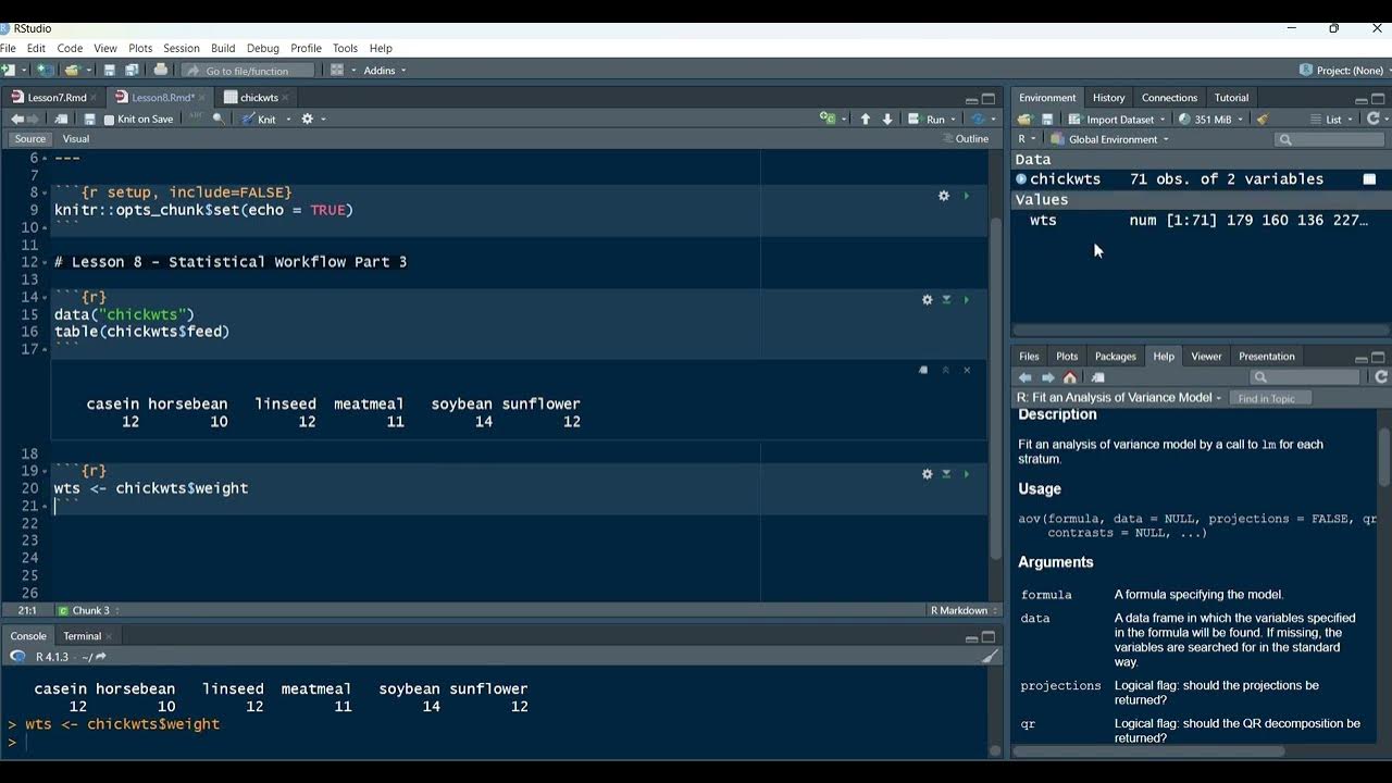 R Tutorials - Lesson 8 - Basic Statistics Workflow, Part 3 - YouTube