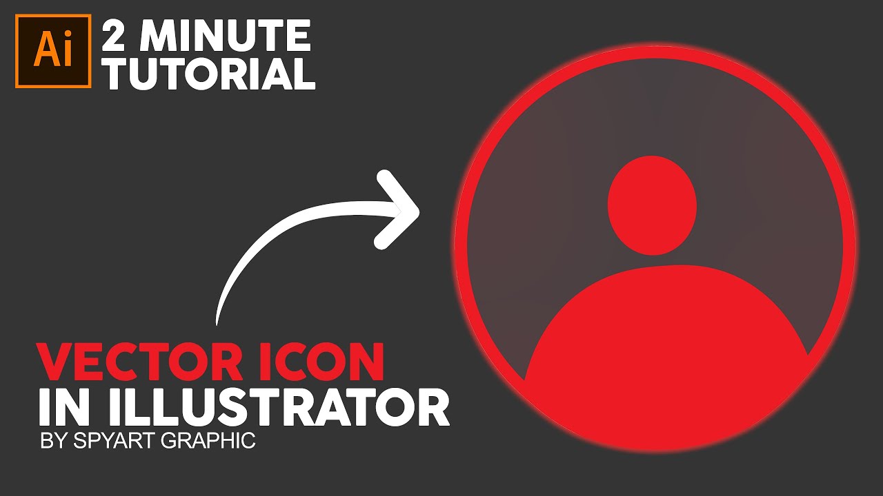 How to Create Contact Us Vector Icon Tutorial In Adobe Illustrator ...