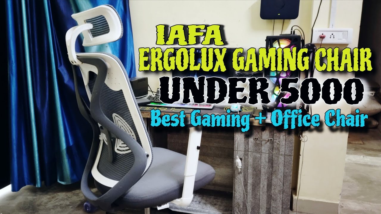 IAFA Ergolux High Back Ergonomic Office Chair | Gaming Chair | Under ...
