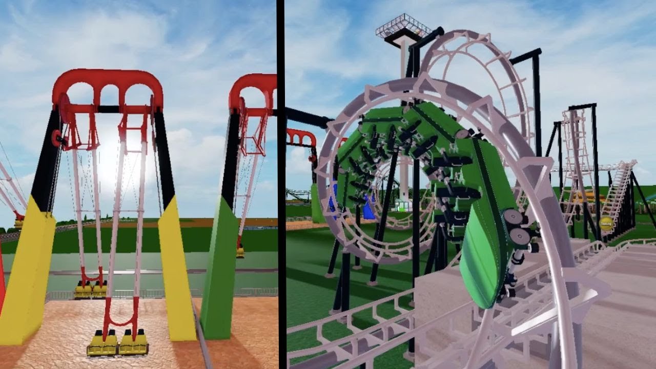 NEW TPT2 UPDATE! Corkscrew Coaster and Double Swings - YouTube