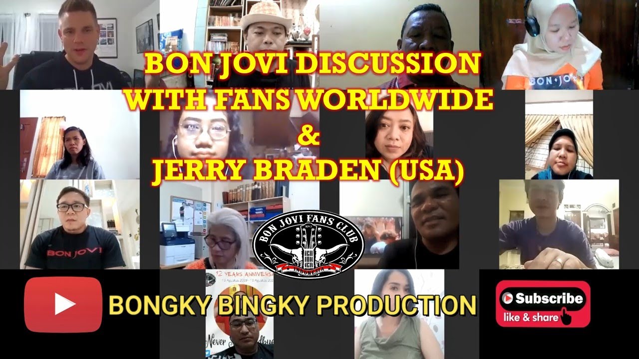 BON JOVI DISCUSSION WITH JERRY BRADEN - YouTube