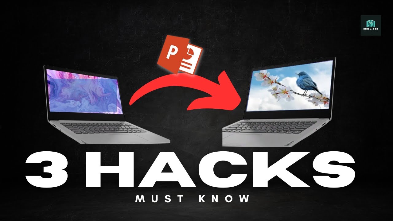 POWERPOINT 3 HACKS MUST KNOW| SKILL_BOX - YouTube