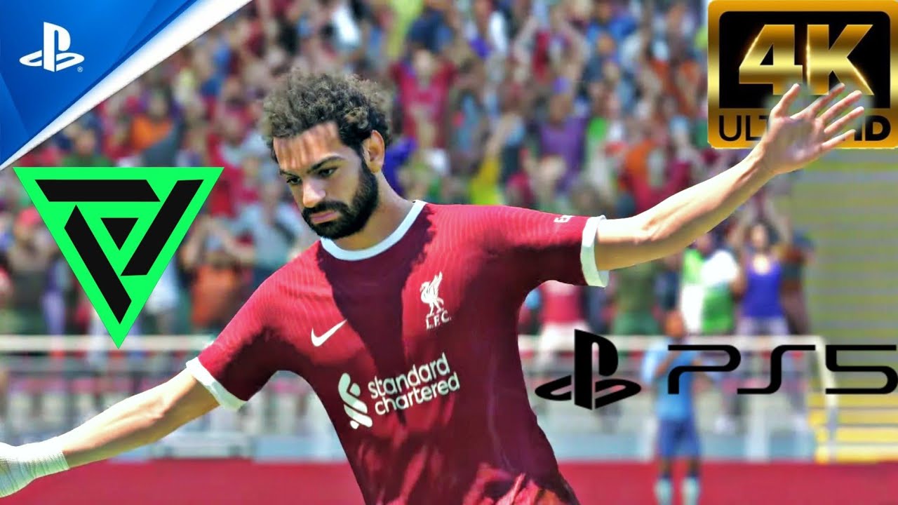 FC24 PS5 Liverpool M.Salah Last minute Goal PS5 4k[UHD] #fc24 #fifa24 ...