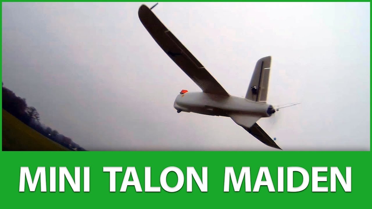 🛩️ X-UAV Mini Talon Maiden (Only 9 Months Early) - YouTube