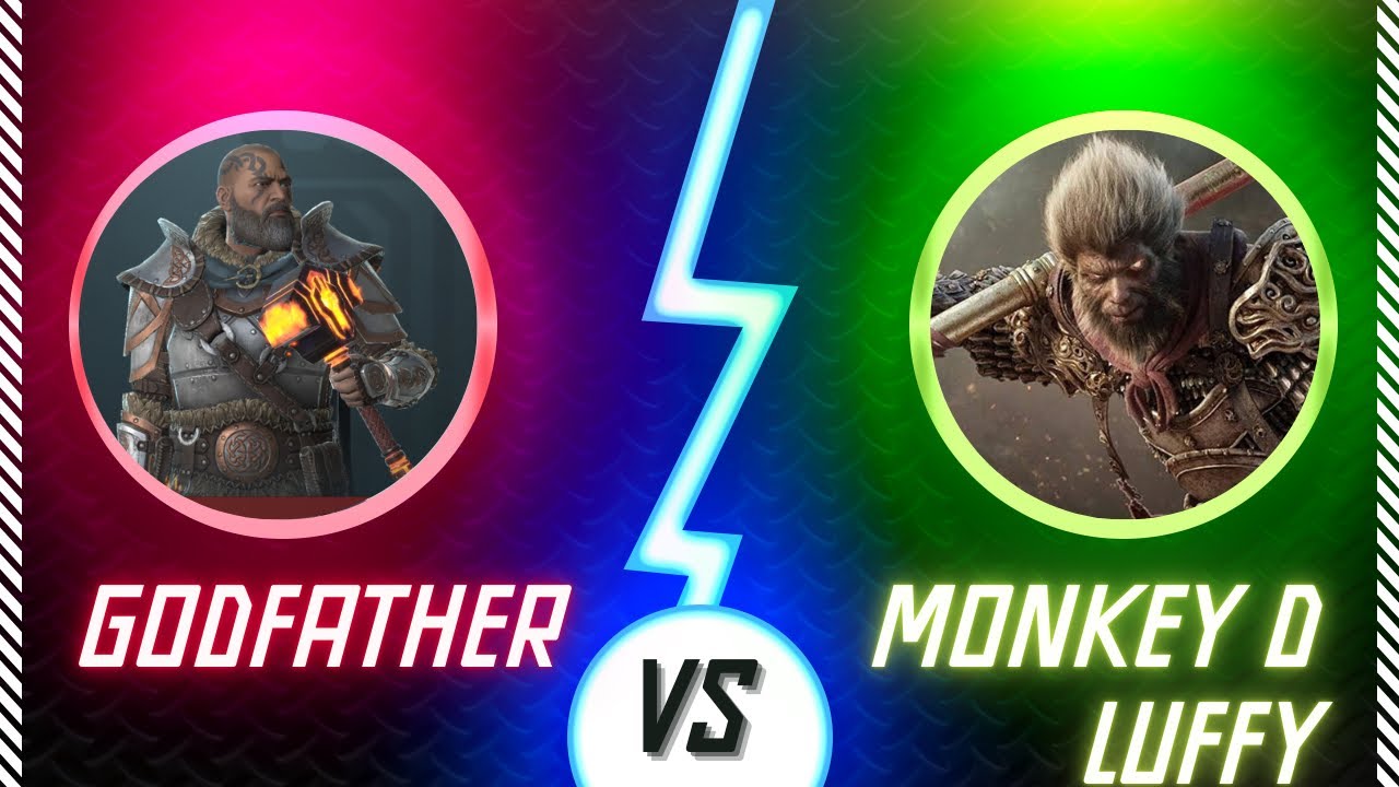 “GODFATHER Vs MONKEY D LUFFY | Shadow Fight 4 Arena | Epic Intense ...