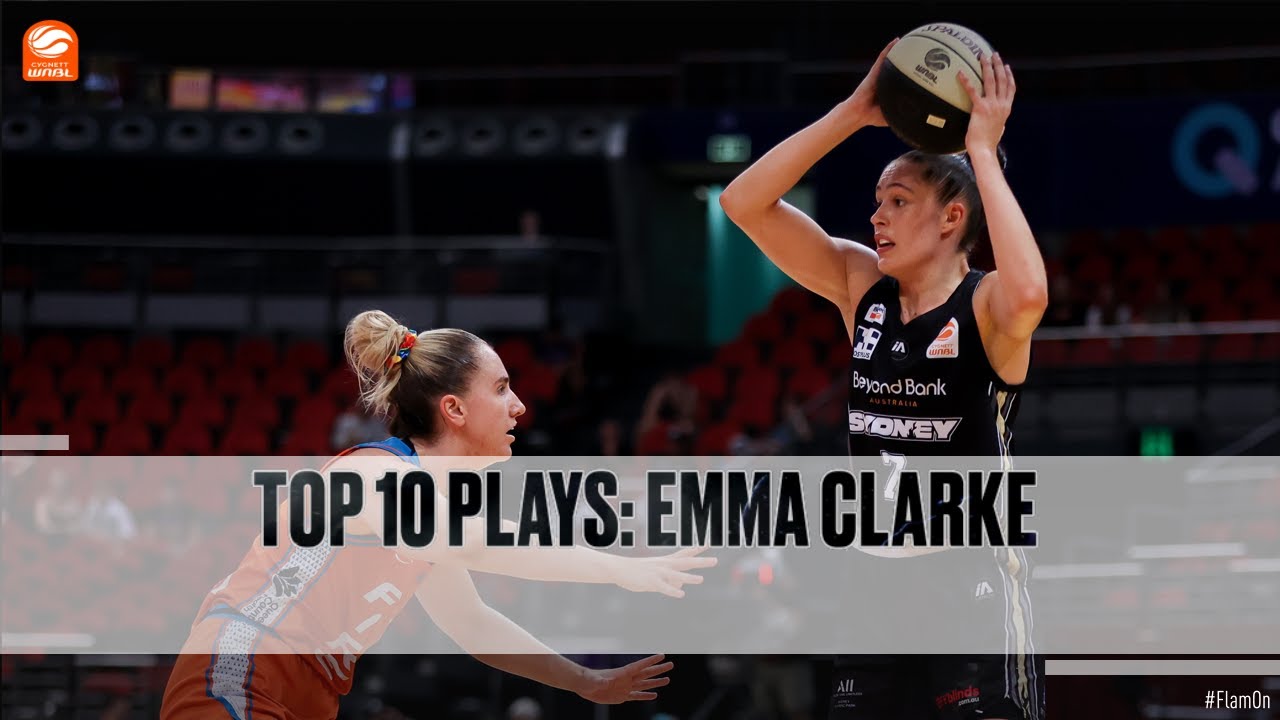 WNBL23 top 10 plays: Emma Clarke - YouTube