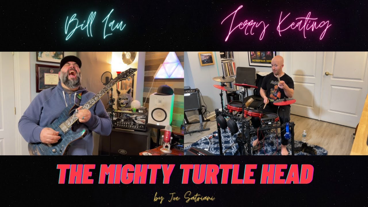 Bill Lau and Jerry Keating - The Mighty Turtle Head (Joe Satriani Cover ...