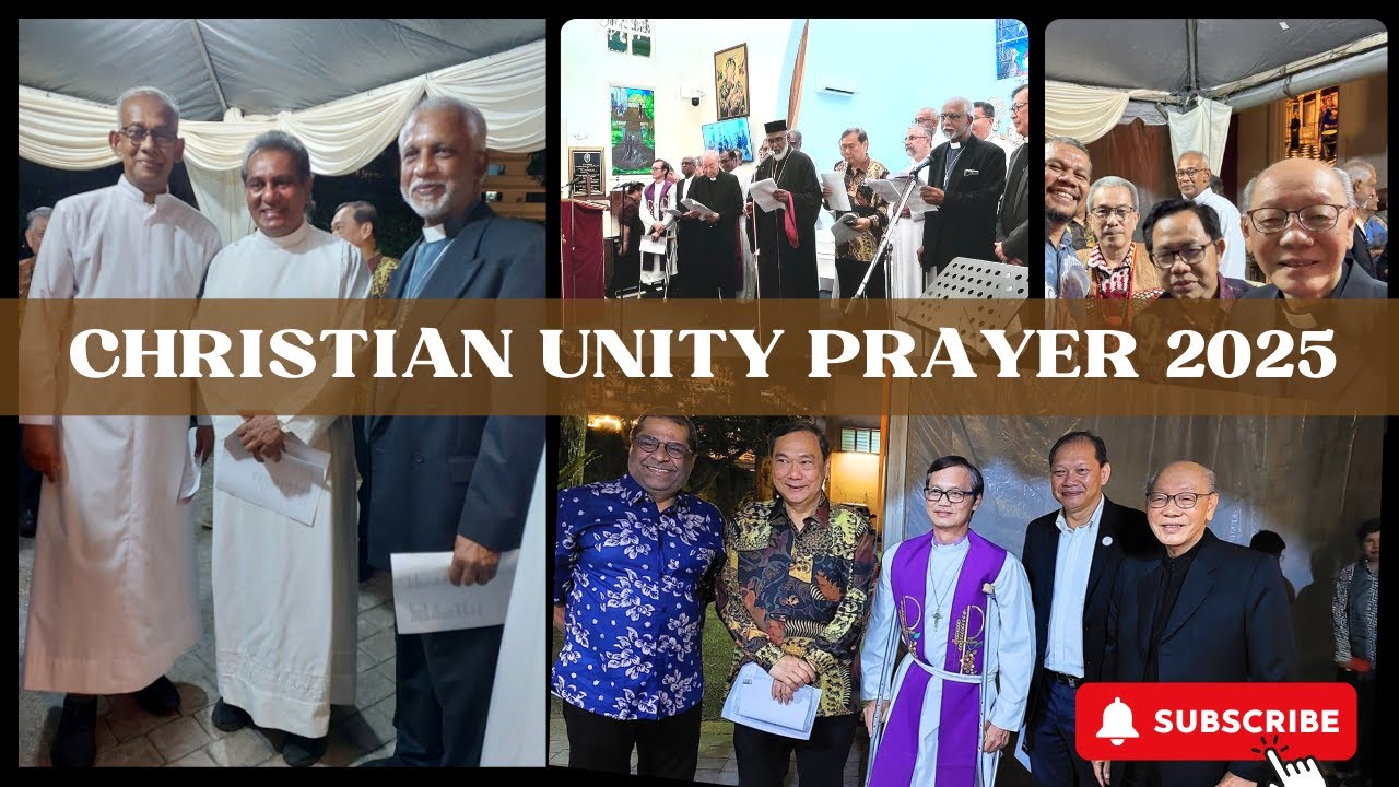Christian Unity Prayer 2025: Catholic leaders hopeful in Jesus' prayer ...