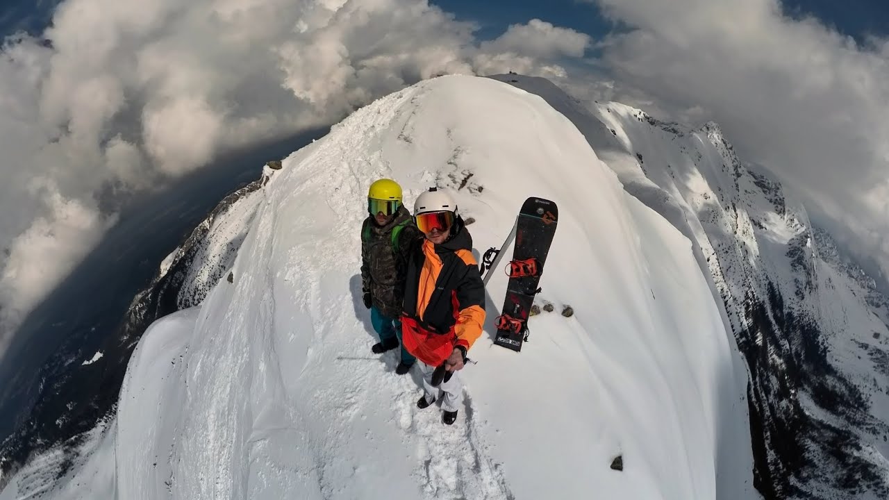 Kasprowy Wierch | Snowboard | Shred | Insta one 360 x2 | 2023 - YouTube
