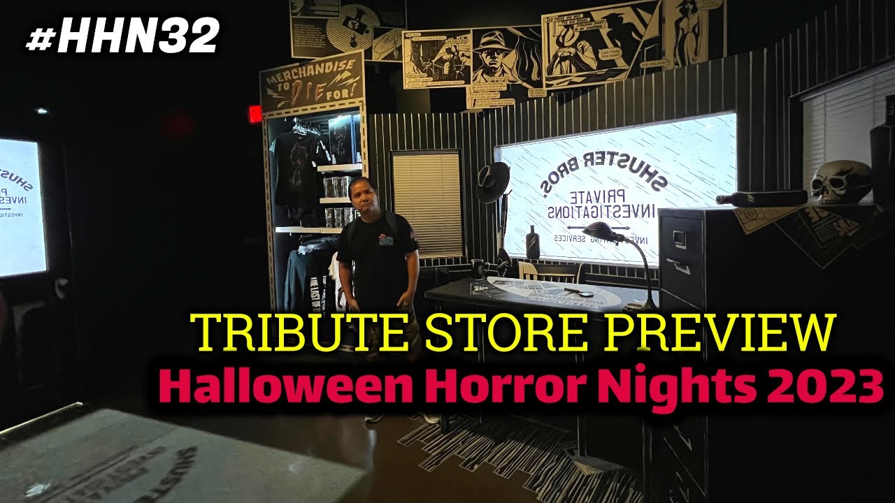 Tribute Store Preview (Halloween Horror Nights 2023) - BORIS SHUSTER ...