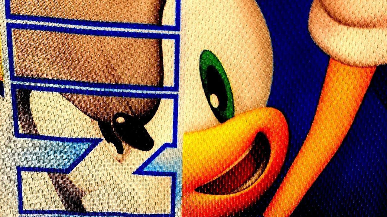 SONIC and puppy BEN, illusion, magic, puzzle, focus with figurine ...