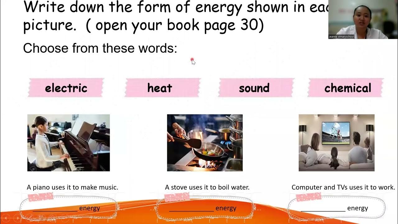 Science UNIT 2.1 Forms of Energy Grade 4 - YouTube