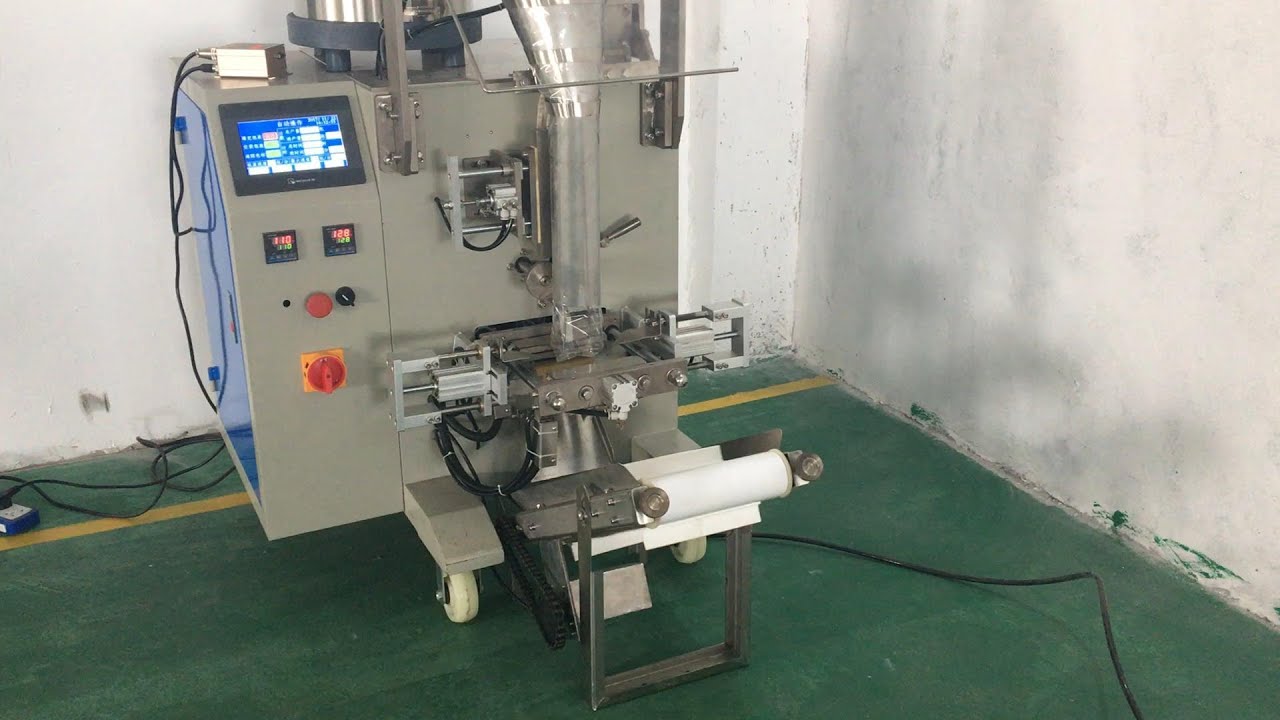 Vibration tray packaging machine-320 vibration, food packaging - YouTube