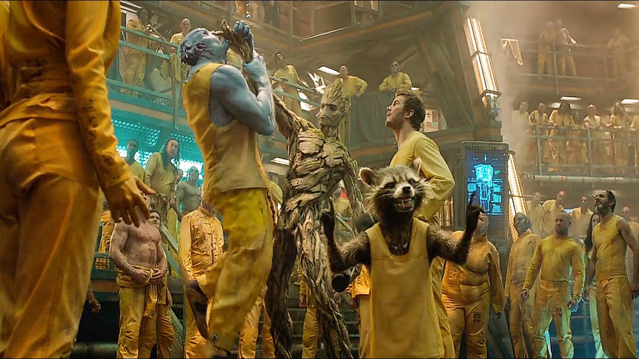 Groot vs Monster | Gaurdians of the Galaxy Vol. 01 | Movieclip - YouTube