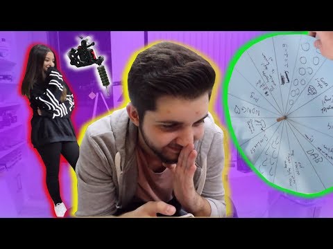 KALICI DÖVME YAPTIRMAK!! (Çarkı Çevir,Geleni Yaptır)