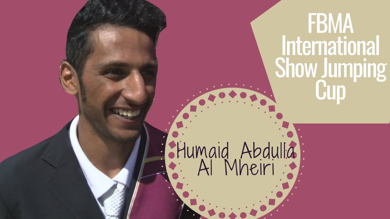 FBMA International Show Jumping Cup 2019 | Humaid Abdulla Al Mheiri ...