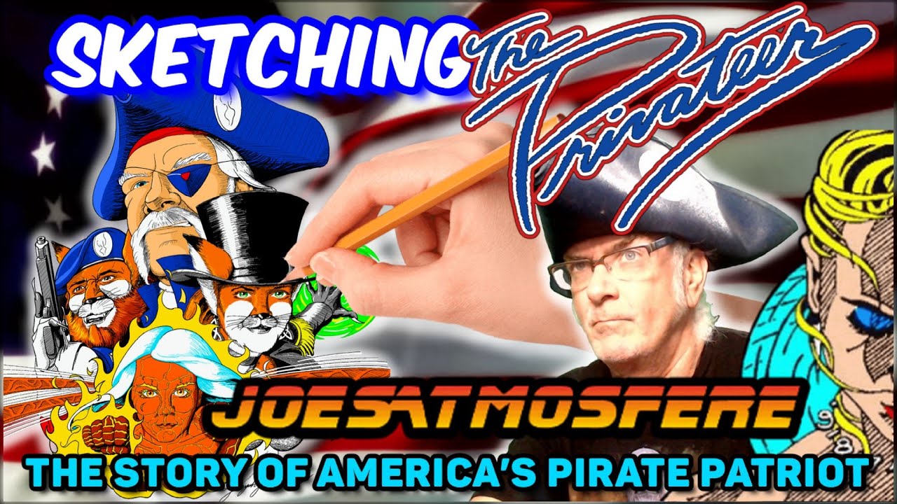 Sketching The Privateer: Amateur Comic Art Live, Episode 122! - YouTube