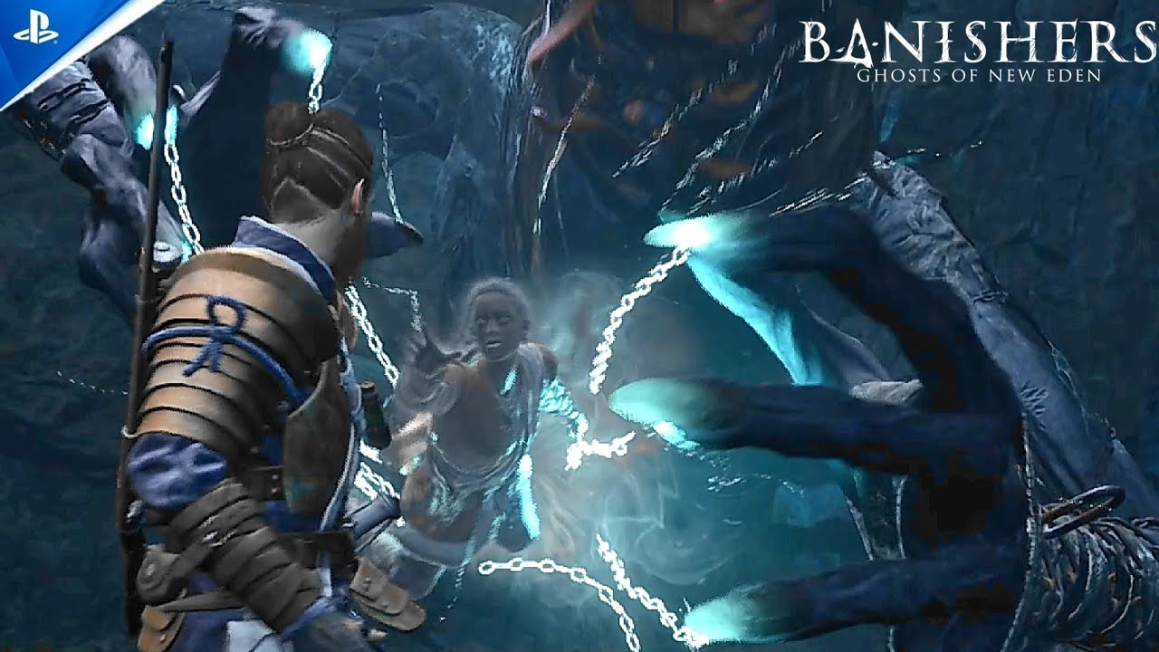 The Nightmare Chained In Cave Vs Red Banishers Ghost Of The New Eden ...