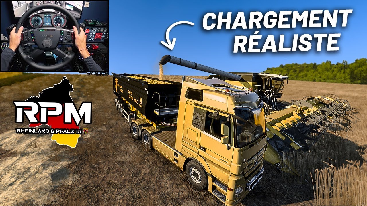 🚨CHARGEMENTS RÉALISTES SUR LA MAP RPM (Euro Truck Simulator 2/ETS2 ...
