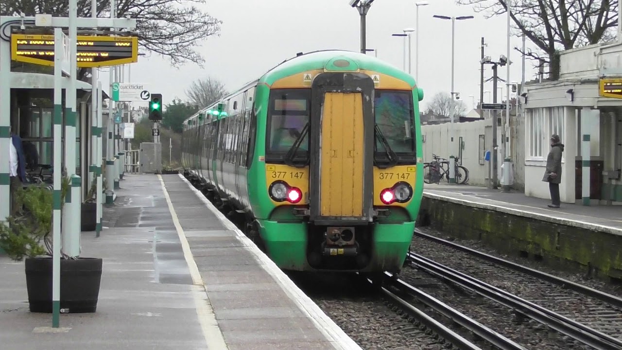West Worthing Station 18/1/20 - YouTube