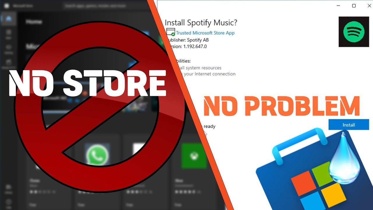 No Microsoft Store? Learn How to Still Get Your Apps! - YouTube