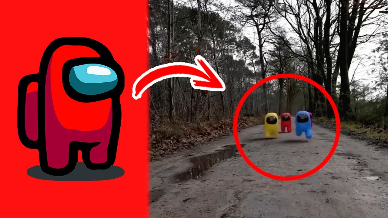 6 Among Us Reales Captados en Cámara - YouTube