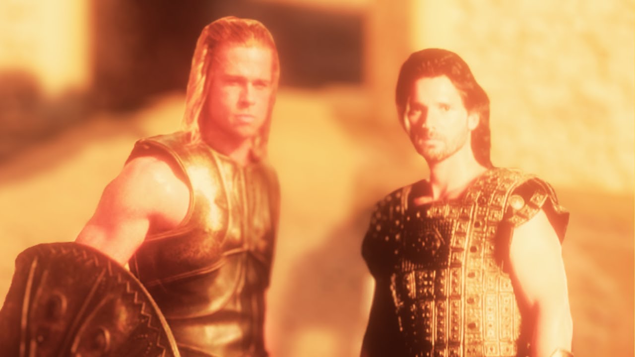 Immagina Achille ed Ettore di Troy, sotto le mura della vera Troy - YouTube