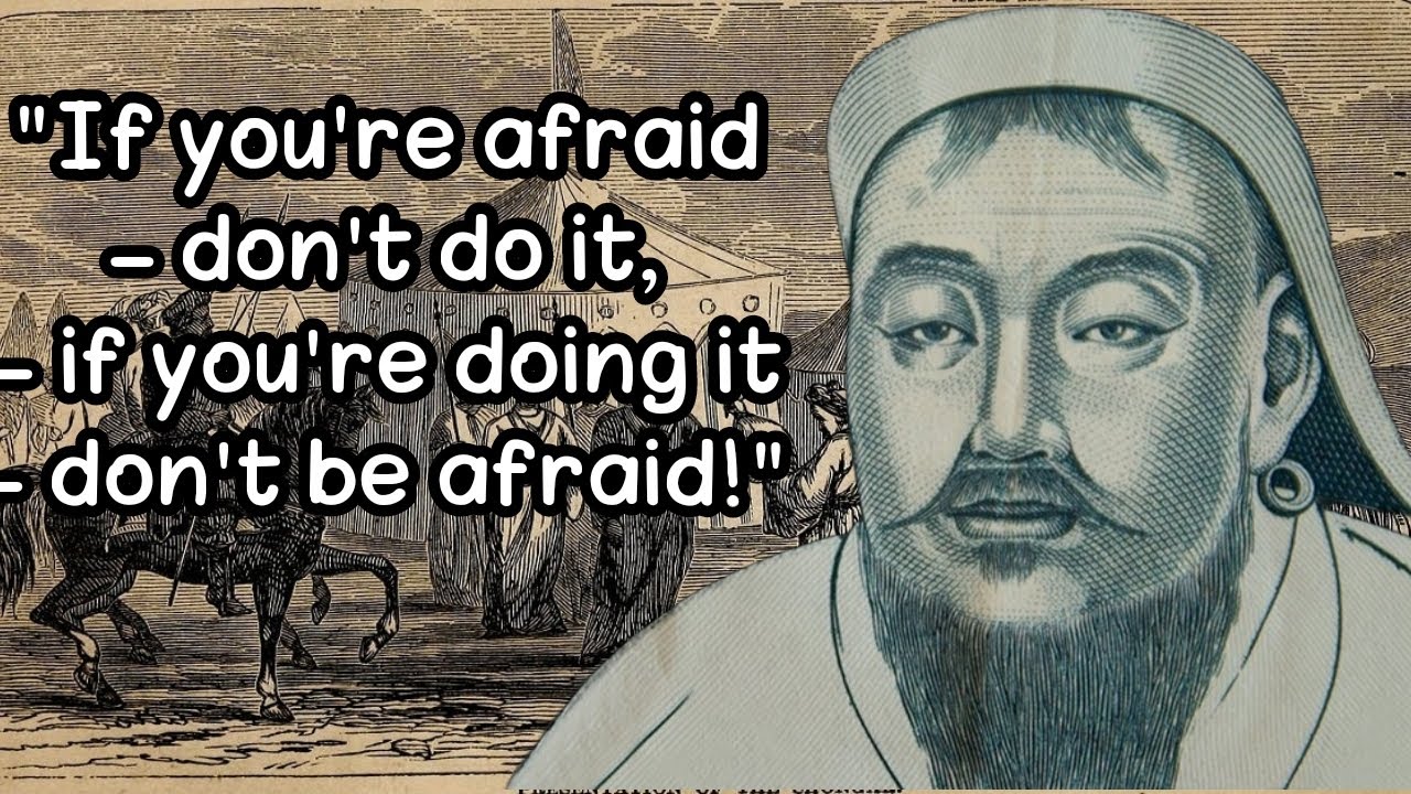Top Quotes By Genghis Khan, The Dreaded Mongol Leader #quotes # ...