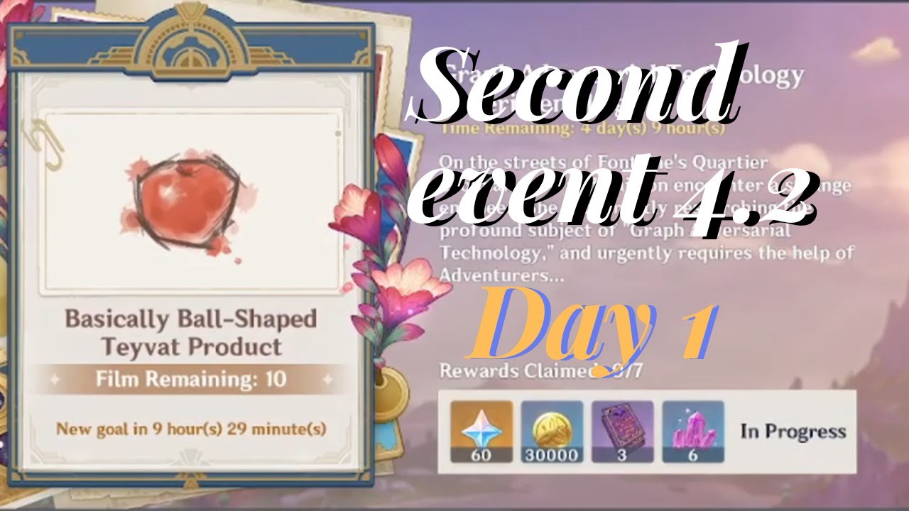 [Genshin Impact][Event] Graph adversarial technology Experiment Log ...