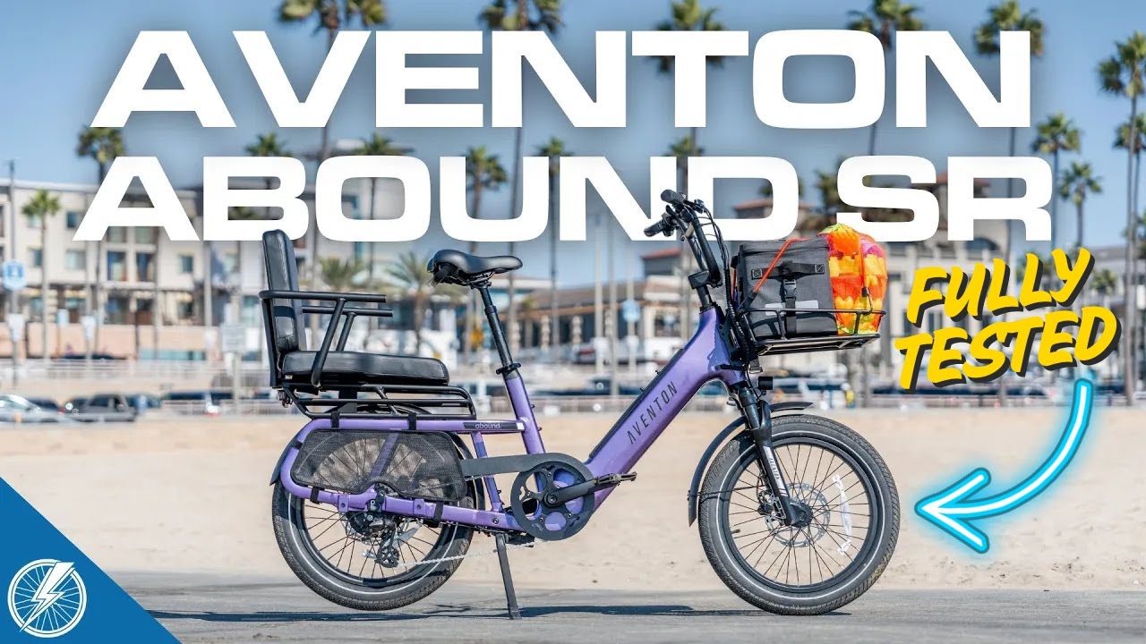 Aventon Abound SR Review | Utility & Security at its Finest - YouTube