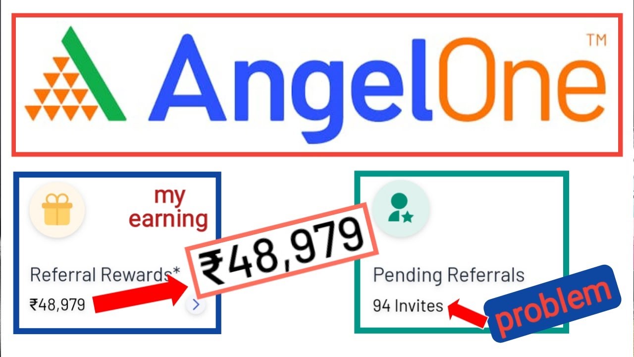 Angelone Pending Referrals problem || Angel one voucher not received ...