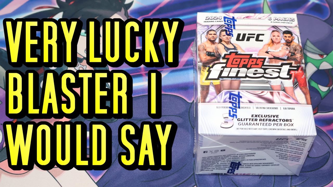 UFC 27 - 2024 Topps Finest UFC Blaster Box - YouTube