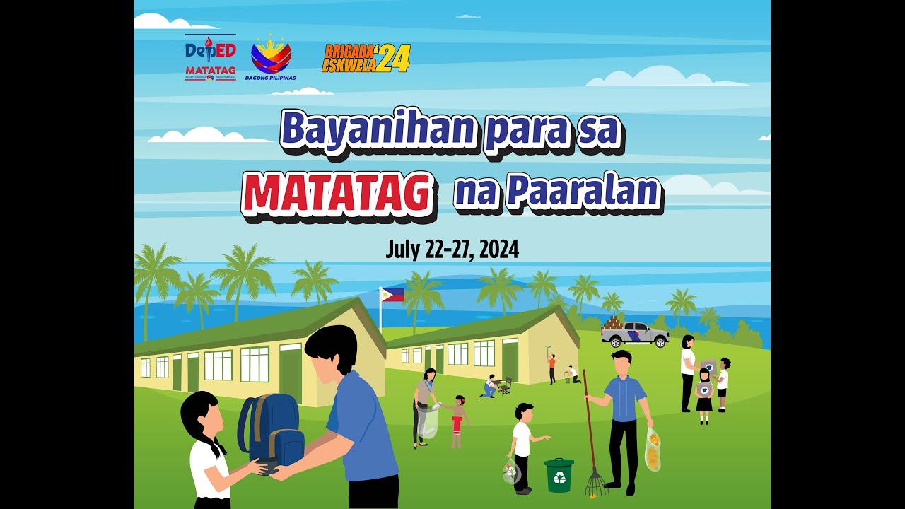 Brigada Eskwela 2024 Materials - YouTube