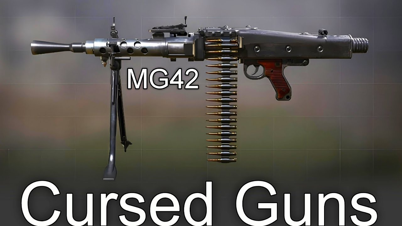 COD M:Cursed Guns-MG42 - YouTube