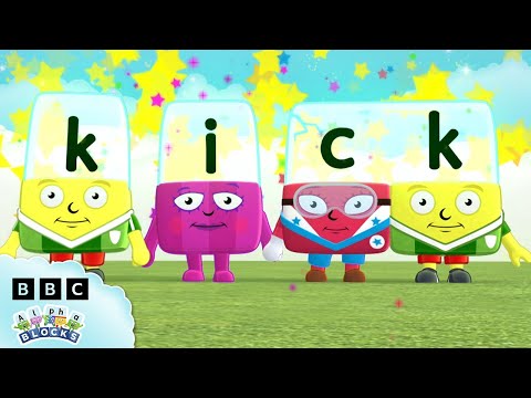 Kick | Alphablocks Full Episode - S2 E21 | Learn to Read | Alphablocks