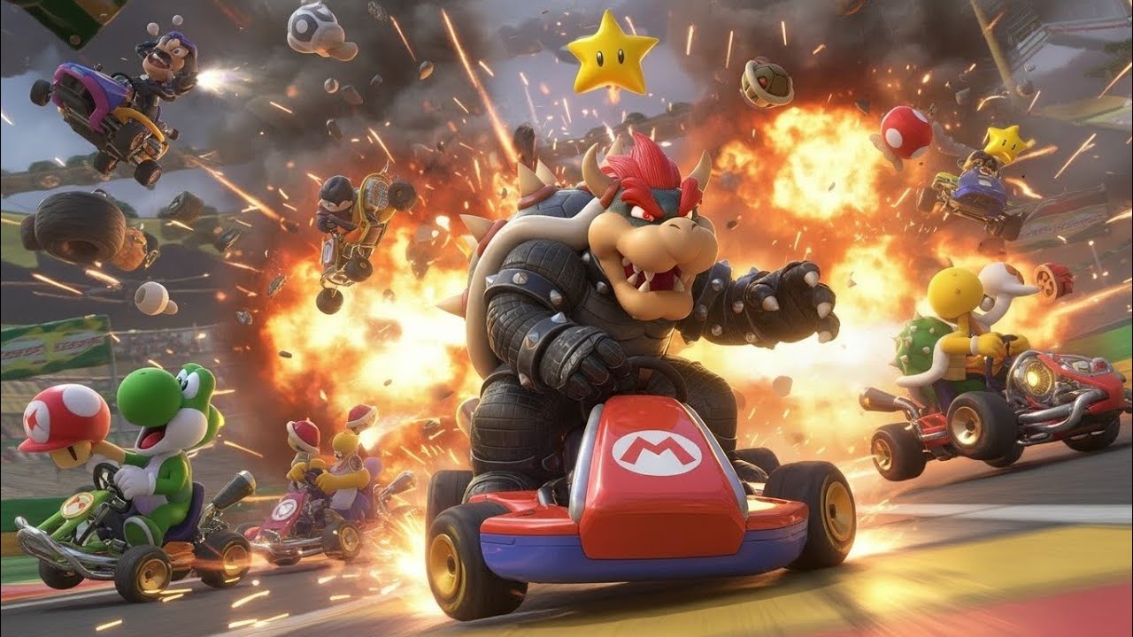 Mario Kart 7 Grand Prix Toad Cup Gameplay walkthrough Nintendo 3DS ...