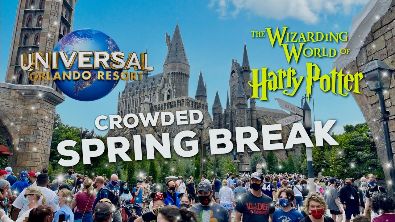 A VERY CROWDED WIZARDING WORLD OF HARRY POTTER | 7 SPRING BREAK ...