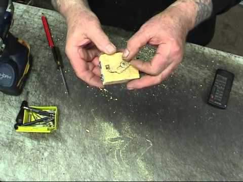 How to make a lace beveler - YouTube