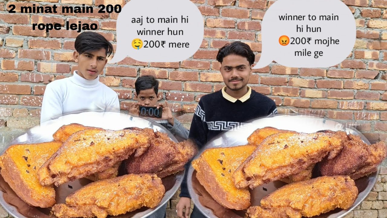 Bread pakode Khao ₹200 ka Inam le jao 😊 agali Bari aapki Kaun Karega ...