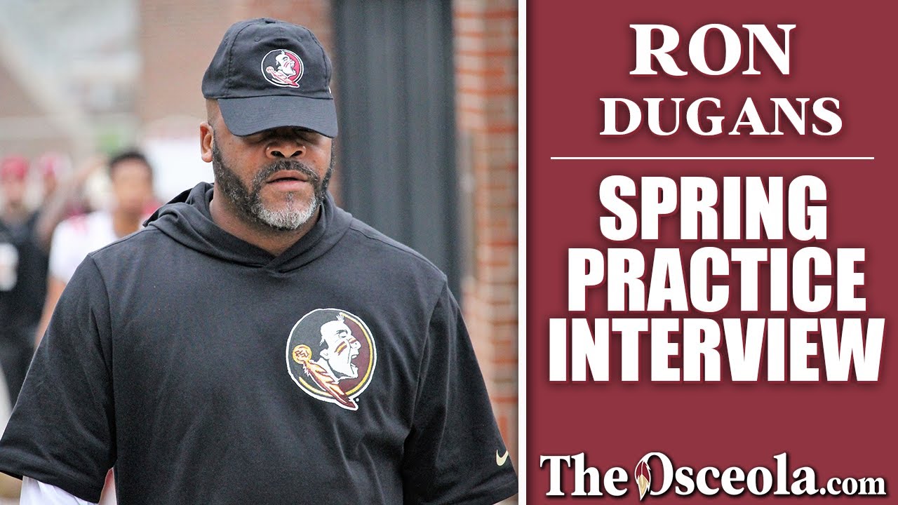 FSU Wide Receivers Coach Ron Dugans after 2024 spring practice No. 4 ...