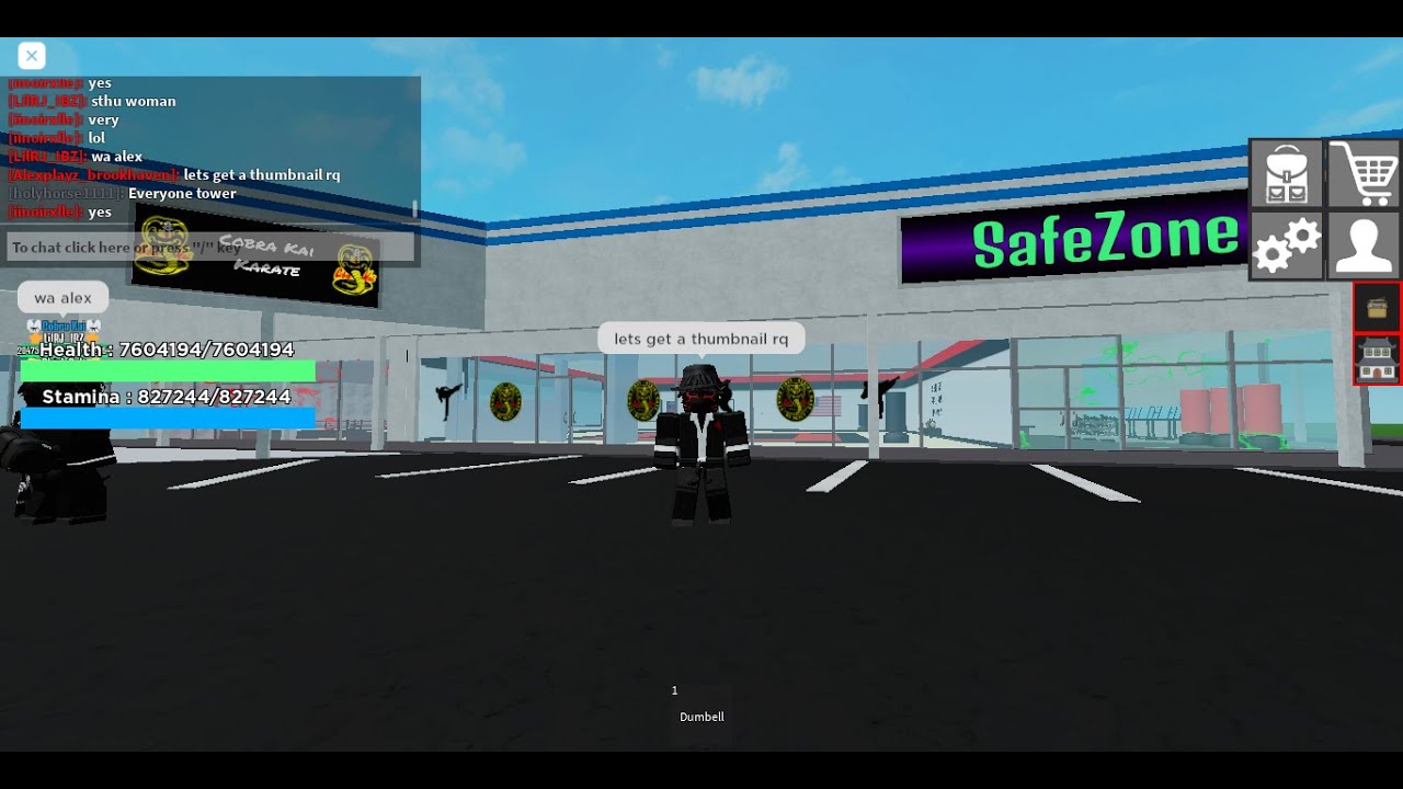 playing roblox with mafia gang(cobra kai karate 🥋) - YouTube