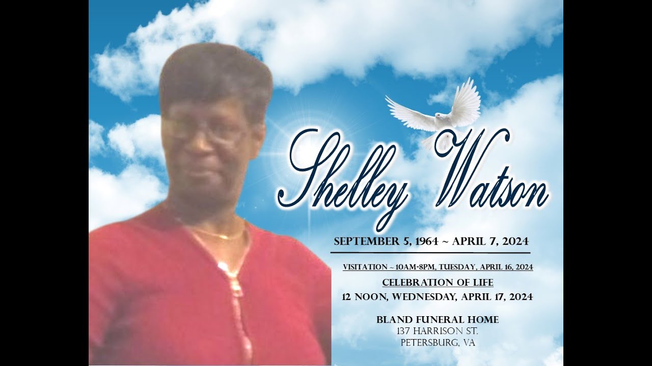 In Loving Memory of Shelley Watson - YouTube