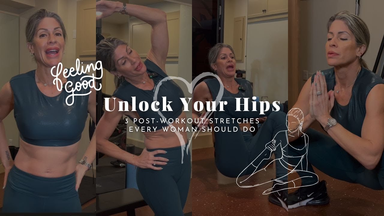 Unlock Your Hips: 3 Post-Workout Stretches Every Woman Should Do - YouTube