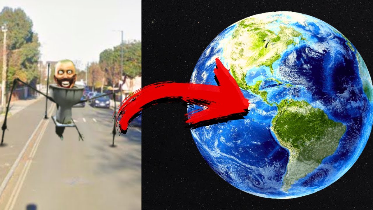 THAT'S AMAZING! I FOUND REAL TV MAN ON GOOGLE MAPS! - YouTube
