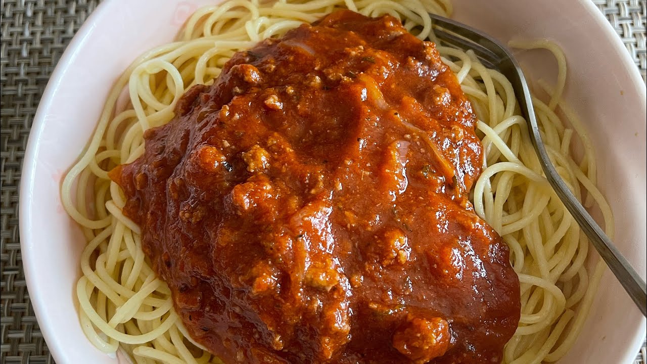 Cara Membuat Spaghetti Sauce Cepat,Mudah dan Enak - YouTube