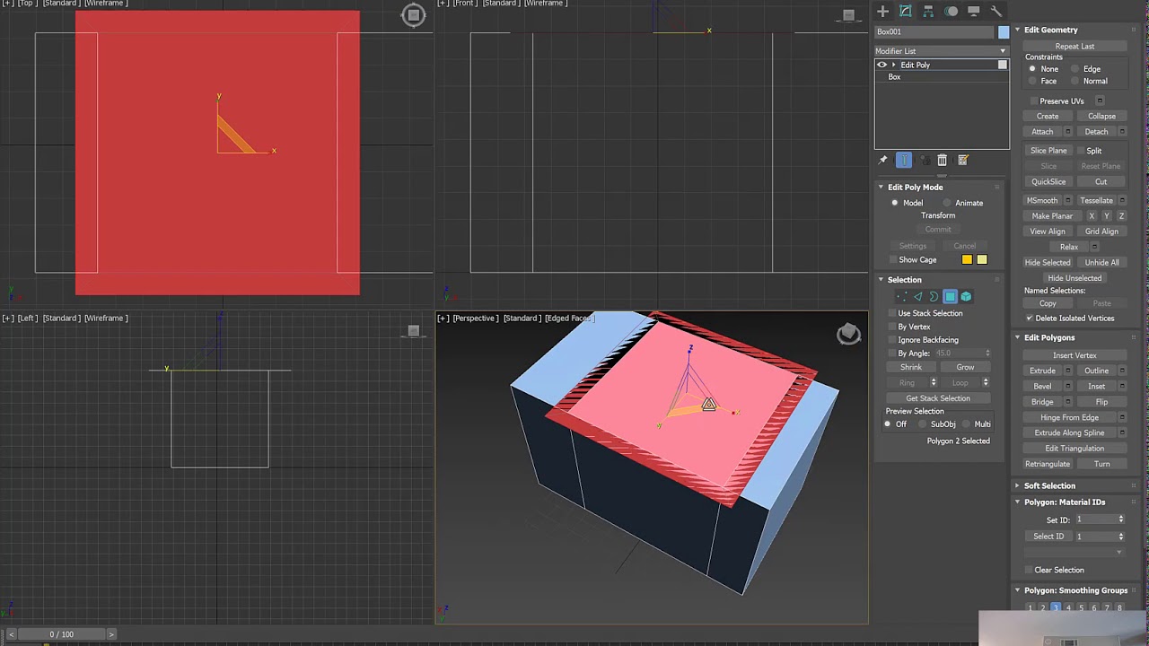 Edit Poly Part 1 - Basics - YouTube